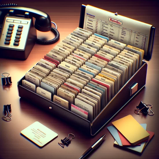 Rolodex - Personal Finance Advice