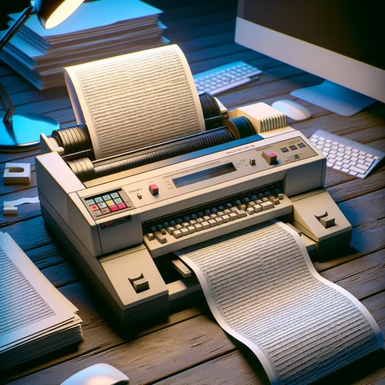 dot matrix printer - Personal Finance Advice